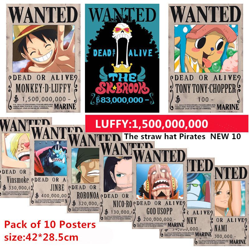 One Piece Wanted Poster Nami