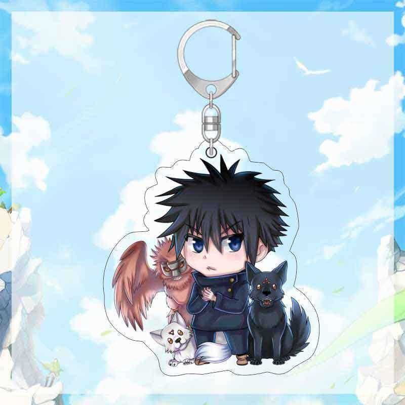 Jujutsu Kaisen Keychain Women Gojo Satoru Keyring Chain Men Cartoon ...
