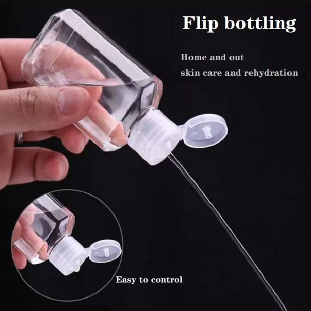 30ml 5g Split Packaging Bottles Flip Transparent Hand Sanitizer ...
