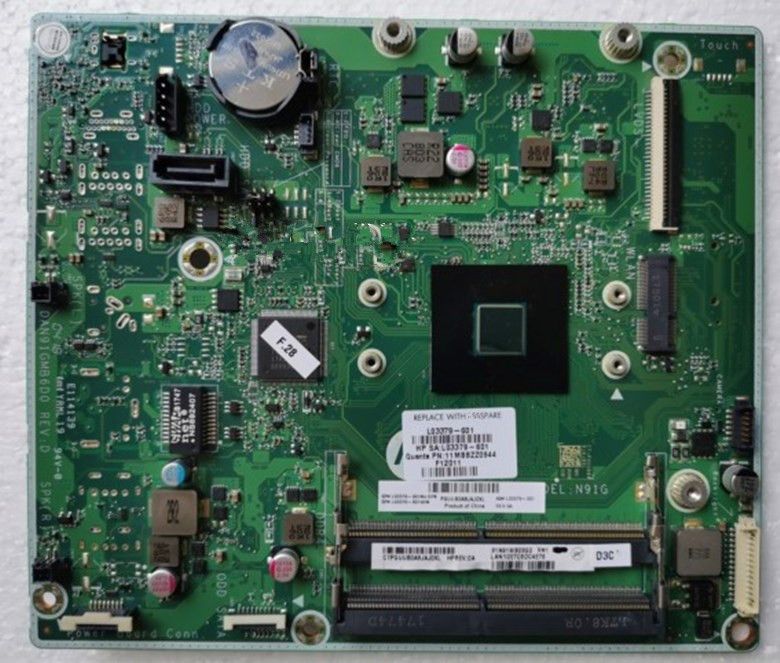 For HP 20 C 20 C410 N91G AIO Motherboard With J4005 Or J5005 CPU L03379 ...