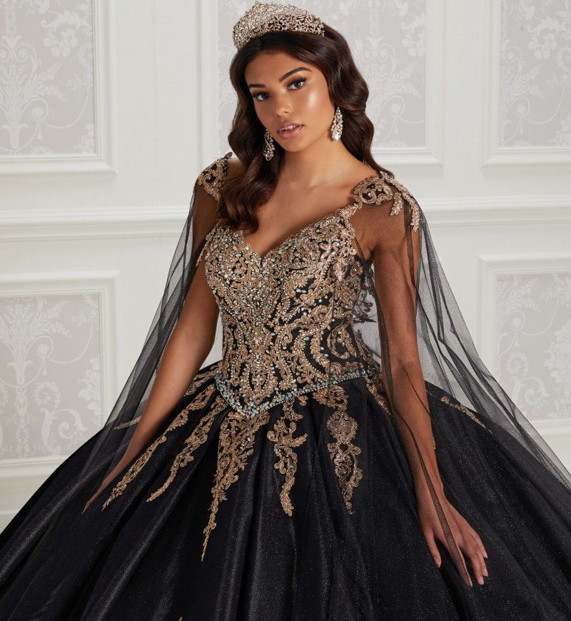 Black And Gold Masquerade Dresses