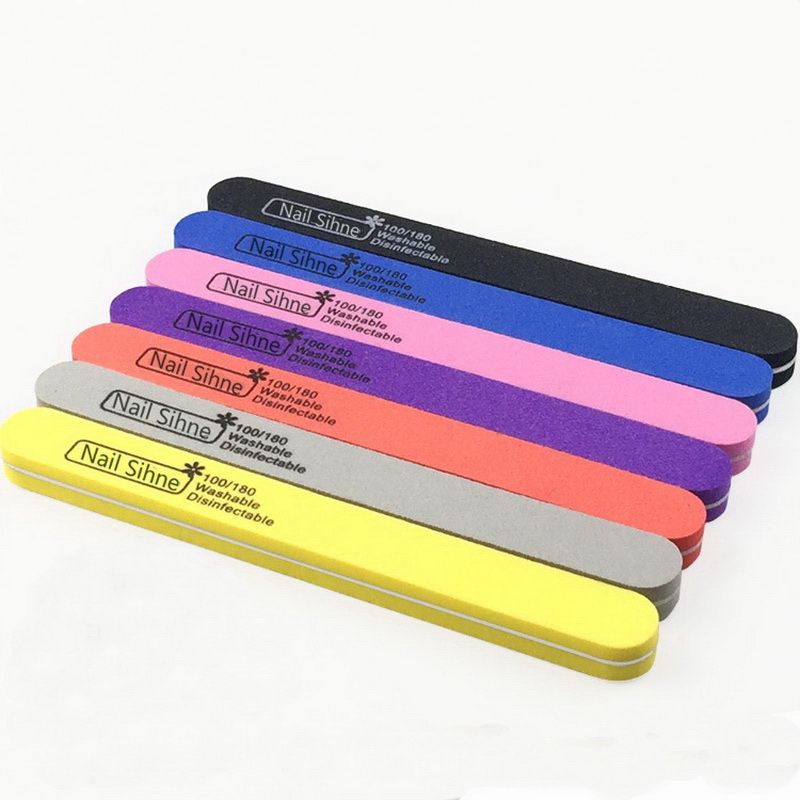 Wholesale Nail Files Buffer Sponge Polishing Strip Straight Velvet ...