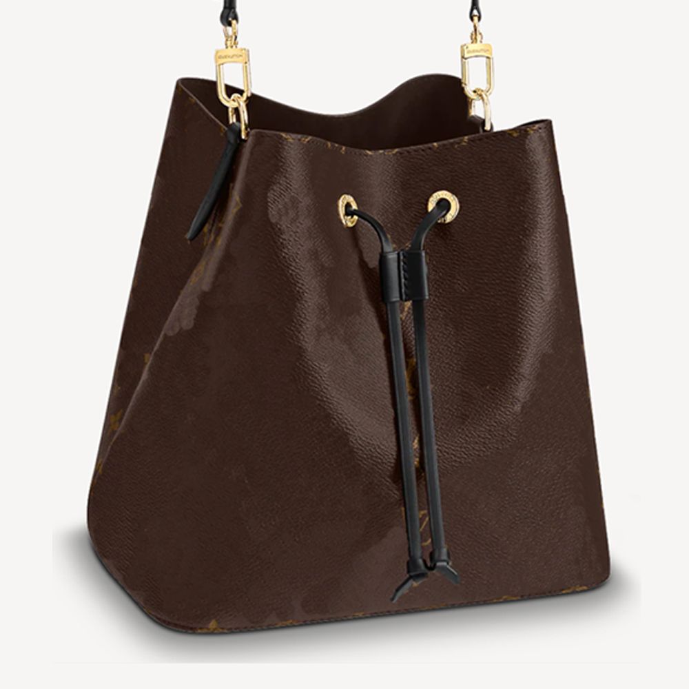 Neo Drawstring Bag Fashion Designer Handbag Womens Leather Shoulder ...