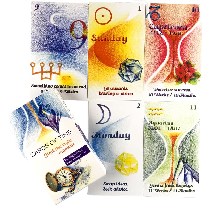 Neon Moon Deck Pocket Size With Tuck Box Cards For Fate Divination ...