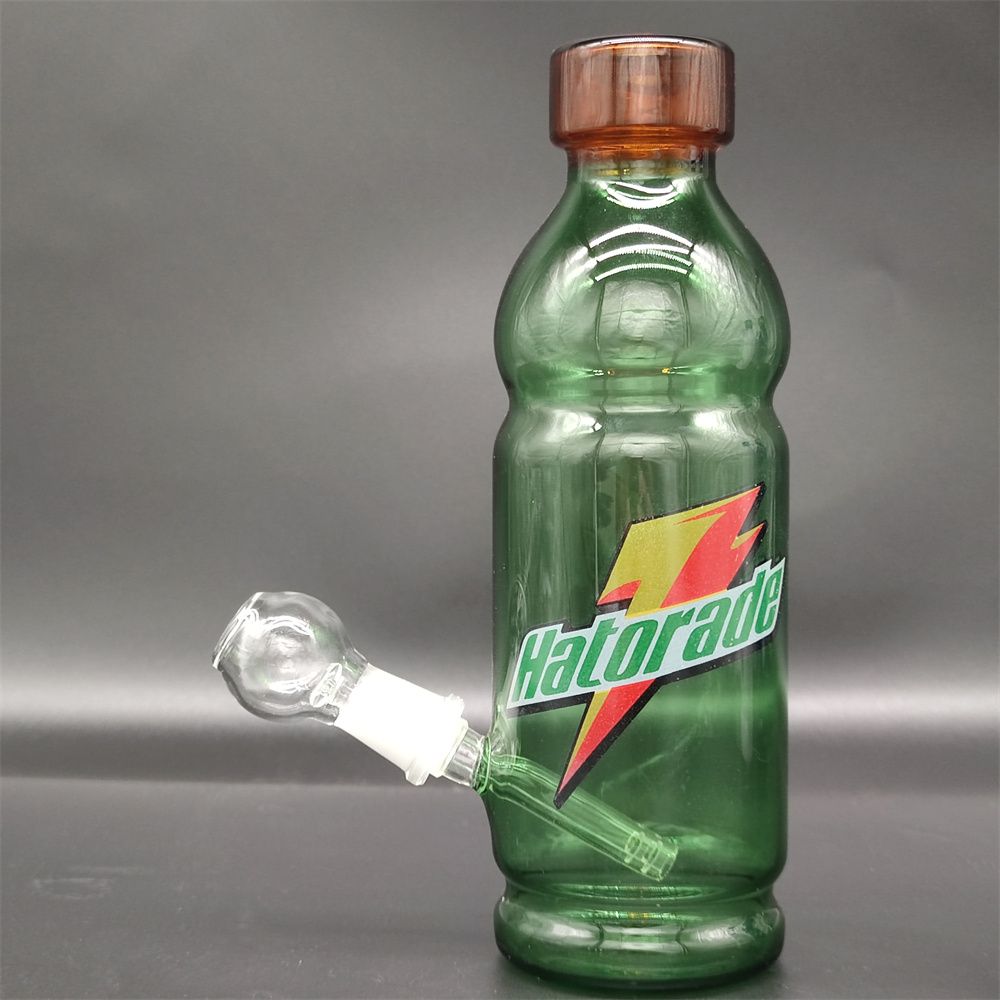 Dropshipping Green Glass Bong 7.8 Inch Spritech Dirty Bongs Halorade ...