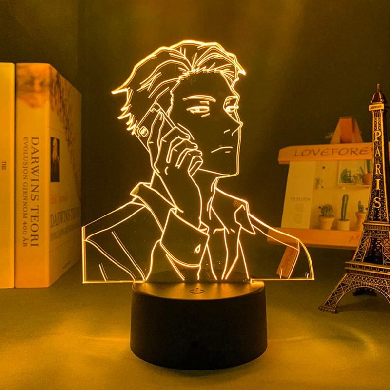 Night Lights Jujutsu Kaisen Nanami Kento 3d Led Lamp For Bedroom Manga ...