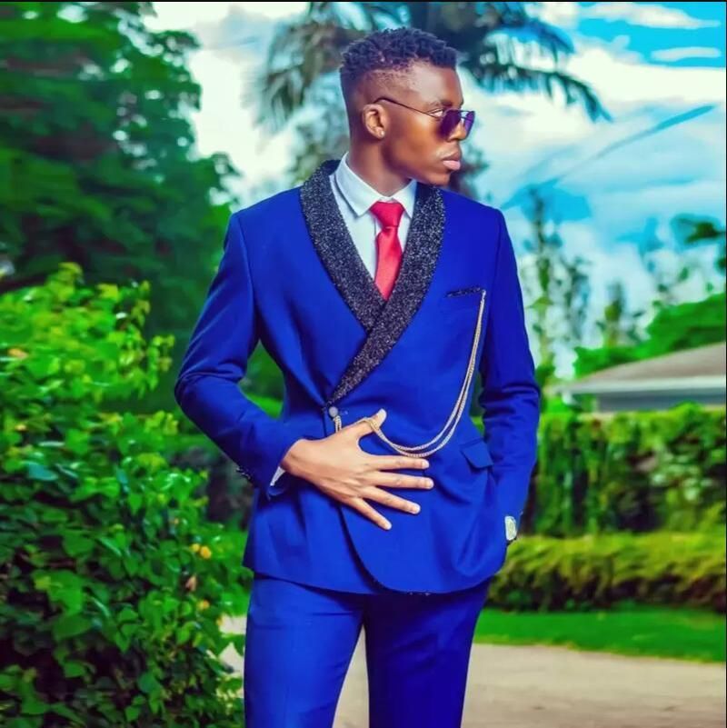 Designer Suits For Men Blue