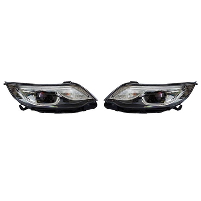 Auto Tuning LED Head Lights For KIA K2 RIO 2011 2014 LED Bi Xenon Fog ...