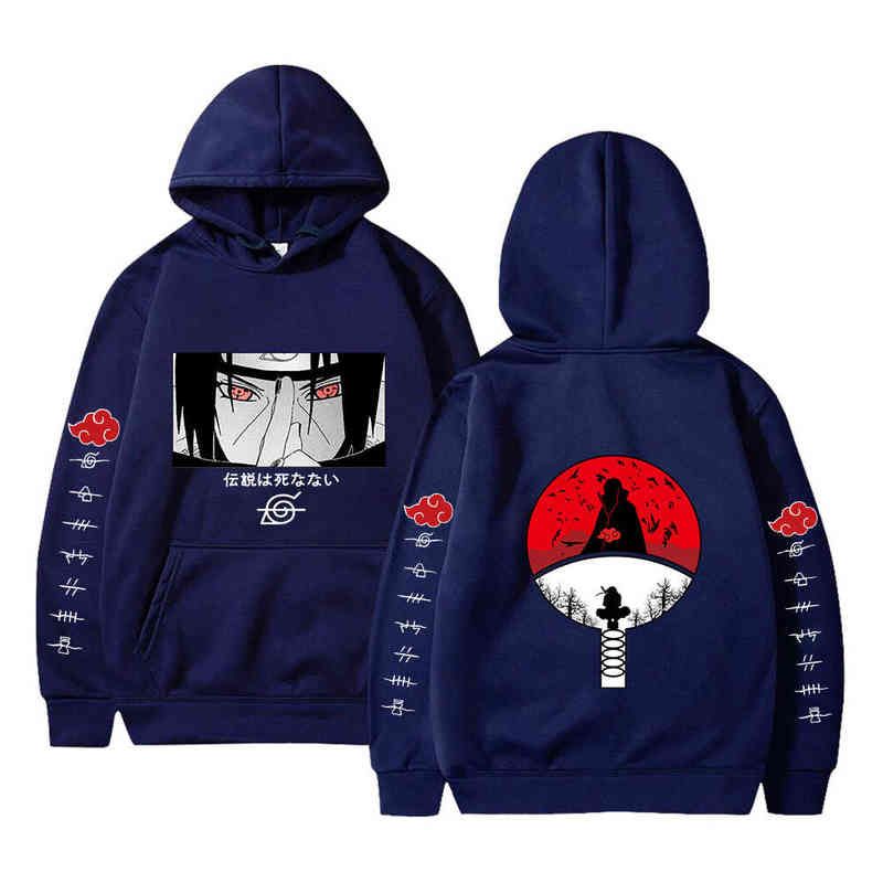 Itachi Hoodie Anime Sweatshirt Uzumaki Akatsuki Sakura Kakashi Sasuke ...