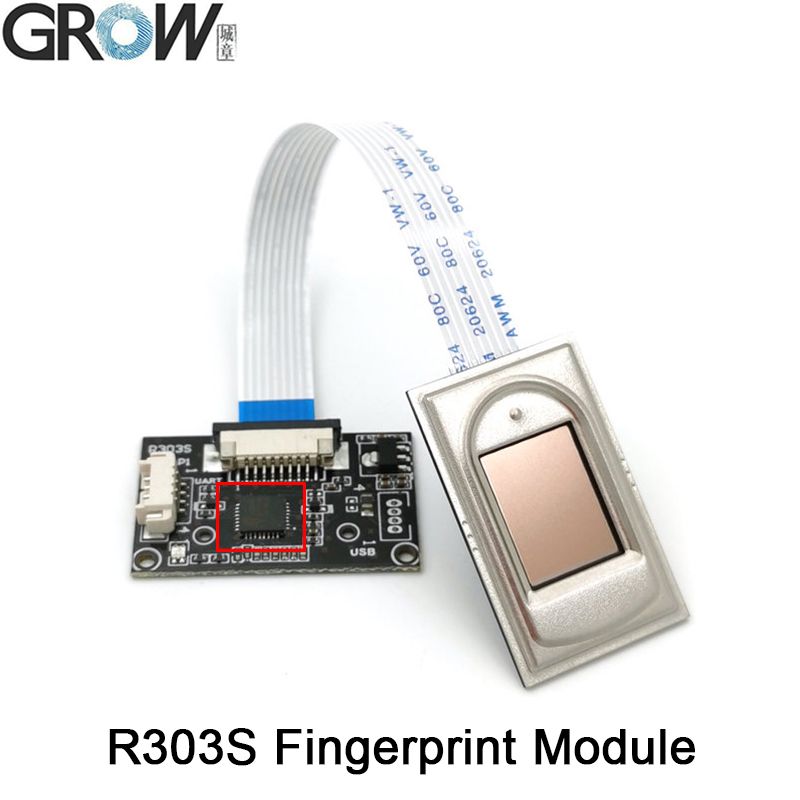 GROW R303 Fingerprint Access Control Sensor Module Scanner With Free ...