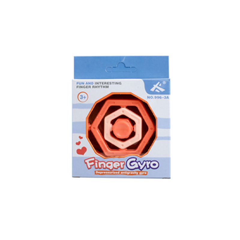Fidget Toys New Hexagonal 3D Infinite Turnover Gyro Creative ...