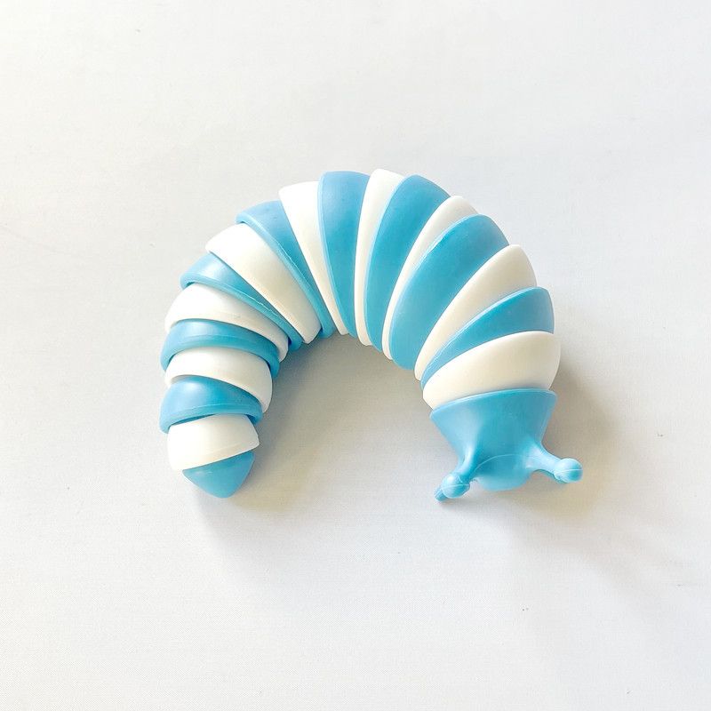 Novelty Slugs Fidget Snails Plastic Rainbow Bug Toys Decompression Vent ...