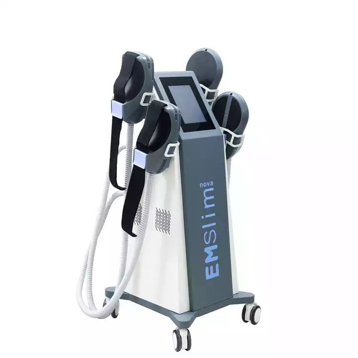 ₩797557에서 Hiemt Nova Ems 신체 조각 근육 자극 4 핸들 슬림 Emslim 기계 비 침습성 지방 연소 및 근육 훈련 엉덩이 리프트 슬리밍 살롱 사용 기기