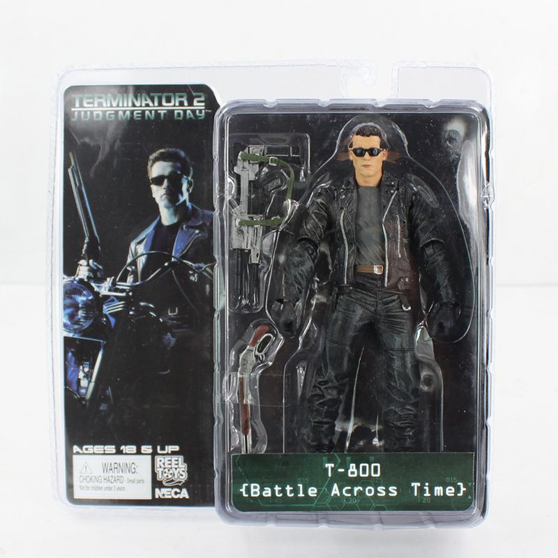 NECA The Terminator T800 T1000 Endoskeleton PVC Action Action Figure ...