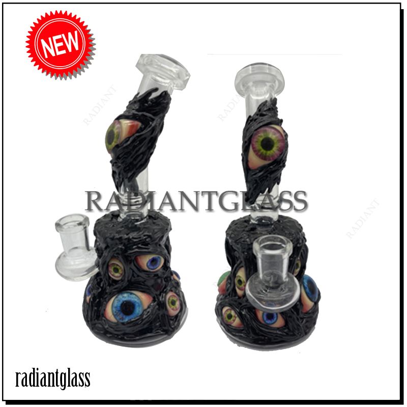 7 Cool Shisha 3D Scary Cartoon Monster Bong Mit Duschkopf Perc ...