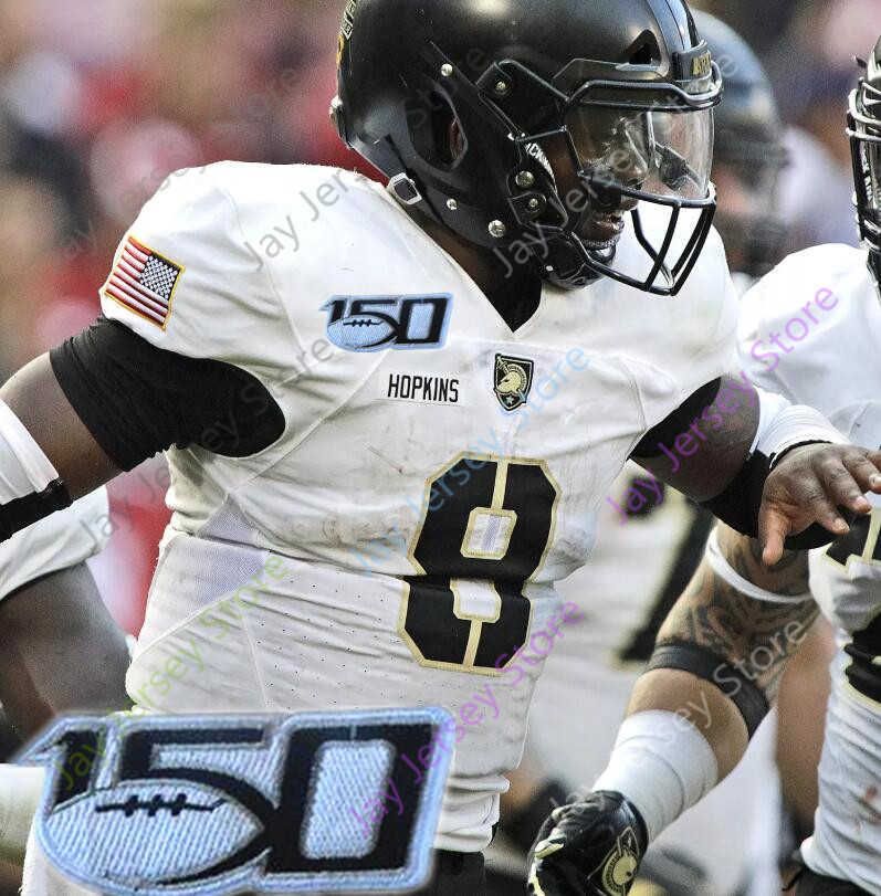 New Custom Army Black Knights Football Jersey NCAA College Jemel Jones ...