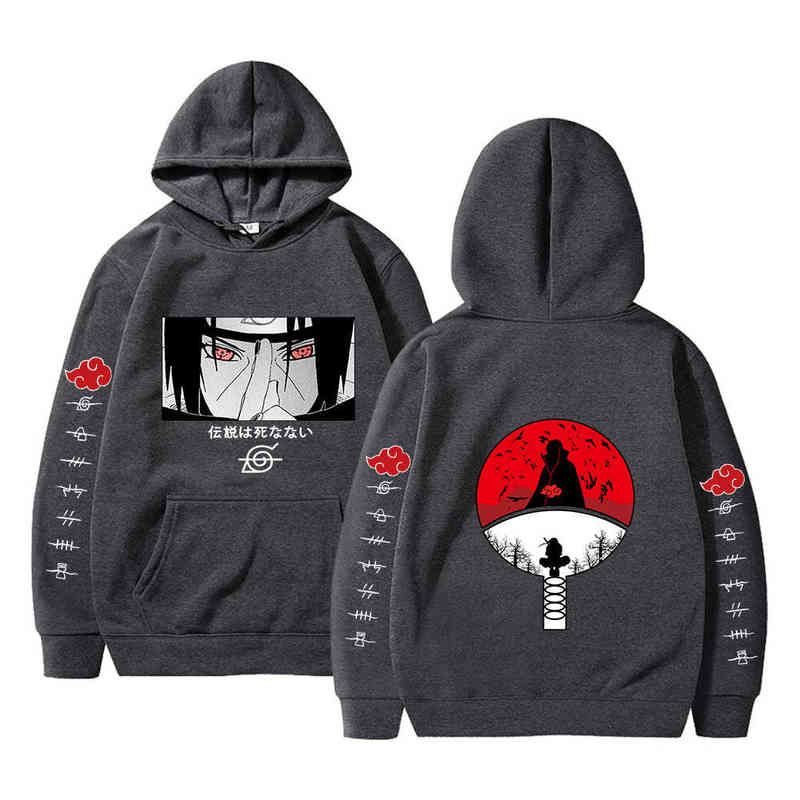 Itachi Hoodie Anime Sweatshirt Uzumaki Akatsuki Sakura Kakashi Sasuke ...