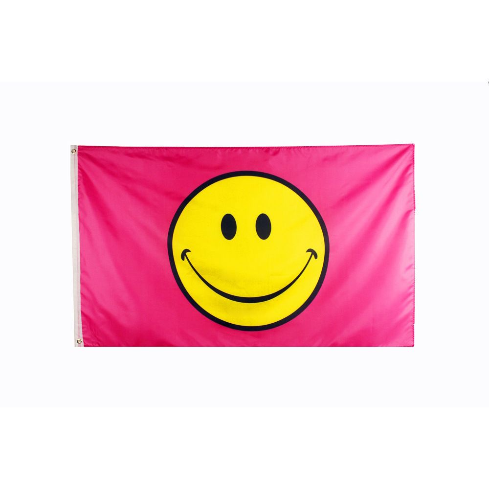 3x5 Foot Yellow Smiley Face Flag Happy Face Flags Polyester From ...