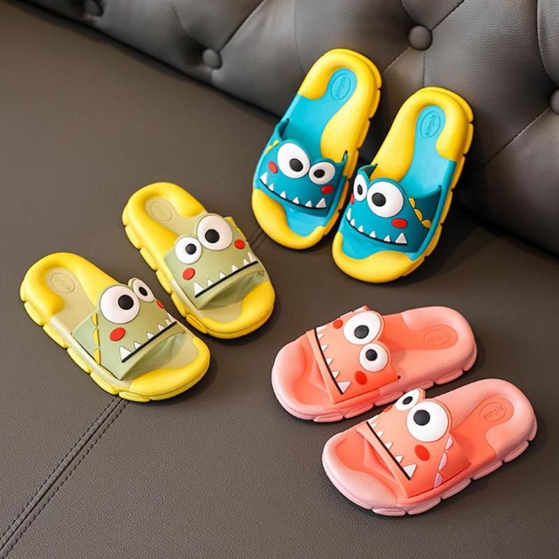Cartoon Design Kids Slippers For Boys Summer Beach Indoor, 52% OFF