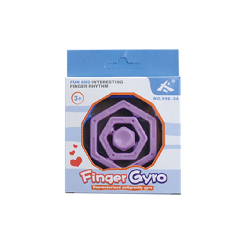 Fidget Toys New Hexagonal 3D Infinite Turnover Gyro Creative ...