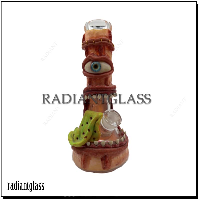 Wholesale Premium Handmade 12.5 3D Glass Bong With Unique Supernatural ...