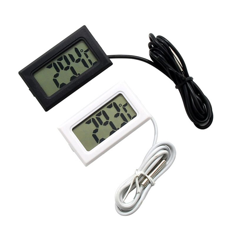Electronic Digital Thermometer Household Fish Tank Refrigerator Water ...