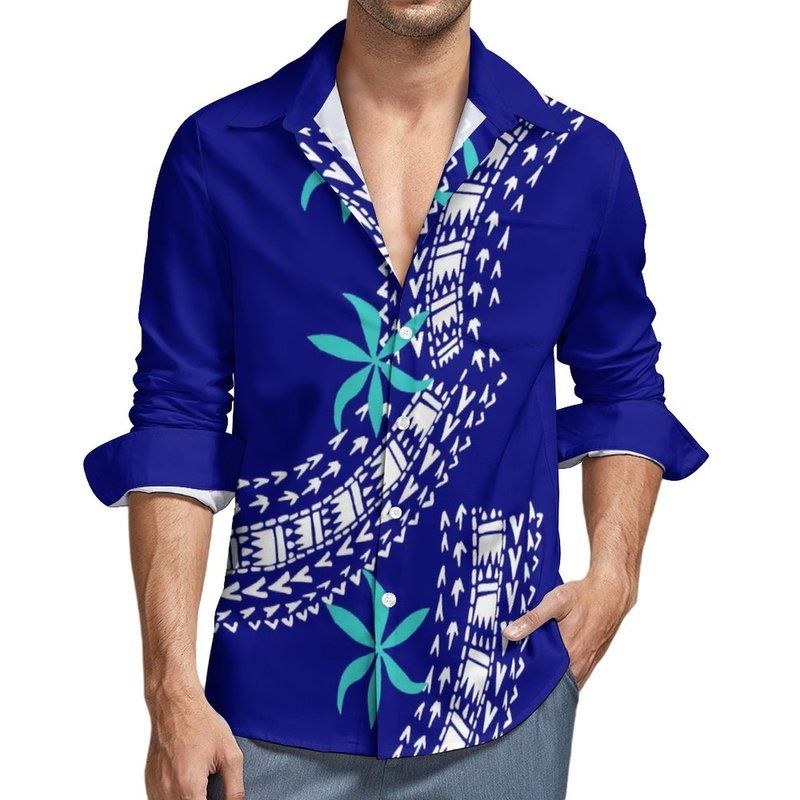 V Neck Puletasi Polynesian Samoan Traditional Clothing Church Uniform ...