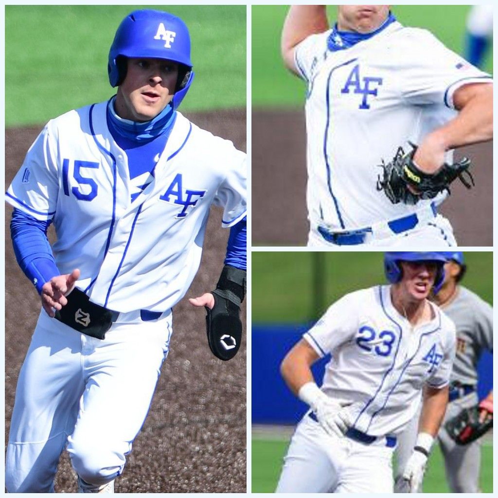 NCAA Custom Stitched AF Falcons Baseball Jersey KJ Randhawa 1 Jay ...