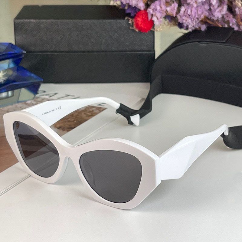 Designer Acetate Triangle Sunglasses With Triangle Logo, 3D Temples ...