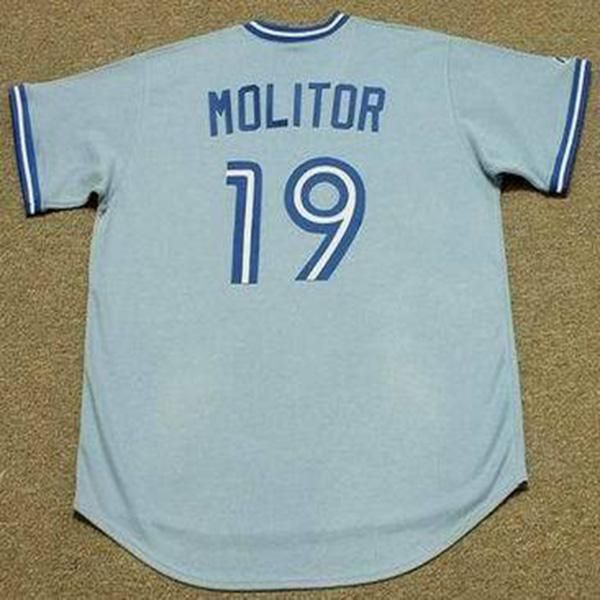 Toronto Vintage Baseball Jersey 19 FRED McGRIFF 1990 MOLITOR 21 ROGER ...