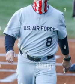 NCAA Custom Stitched AF Falcons Baseball Jersey KJ Randhawa 1 Jay ...