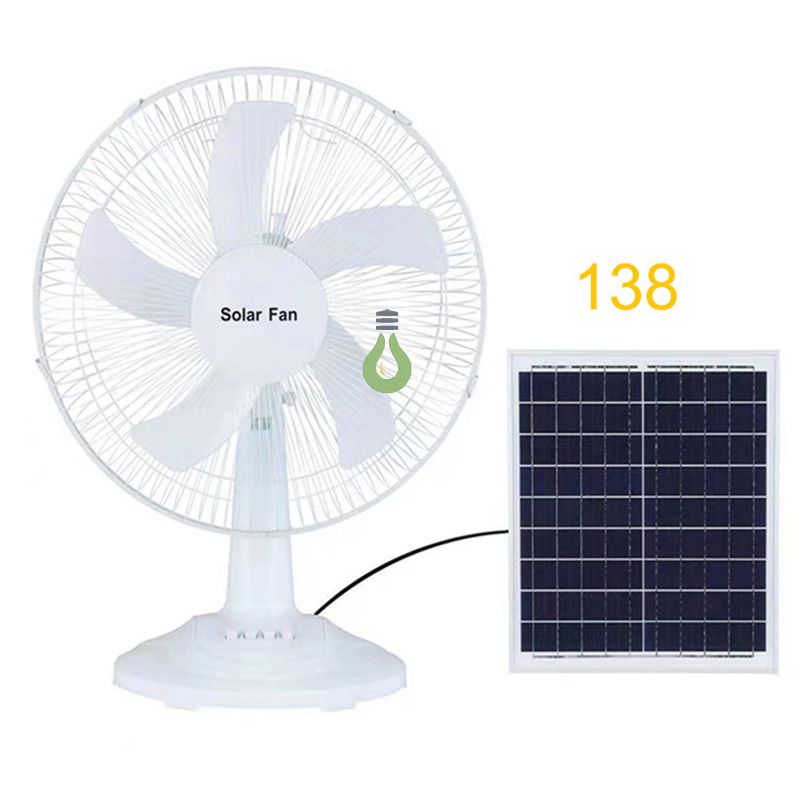 Solar Floor Fans With Remote Control Night Light Rechargeable 18000mAh ...