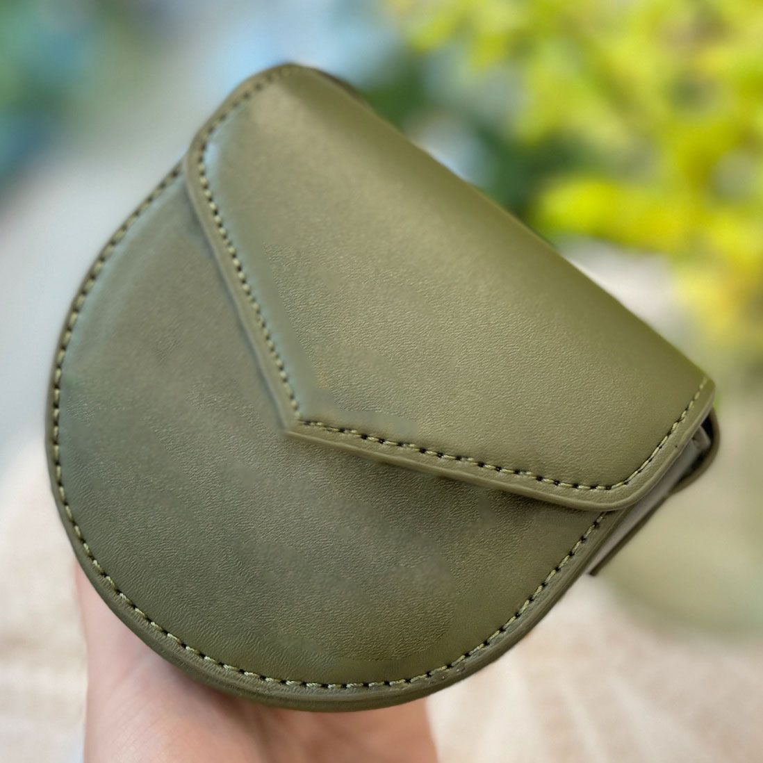 Besace Cuir Bag Triomphe Smooth Calfskin Fashion Chain Bag Folco ...