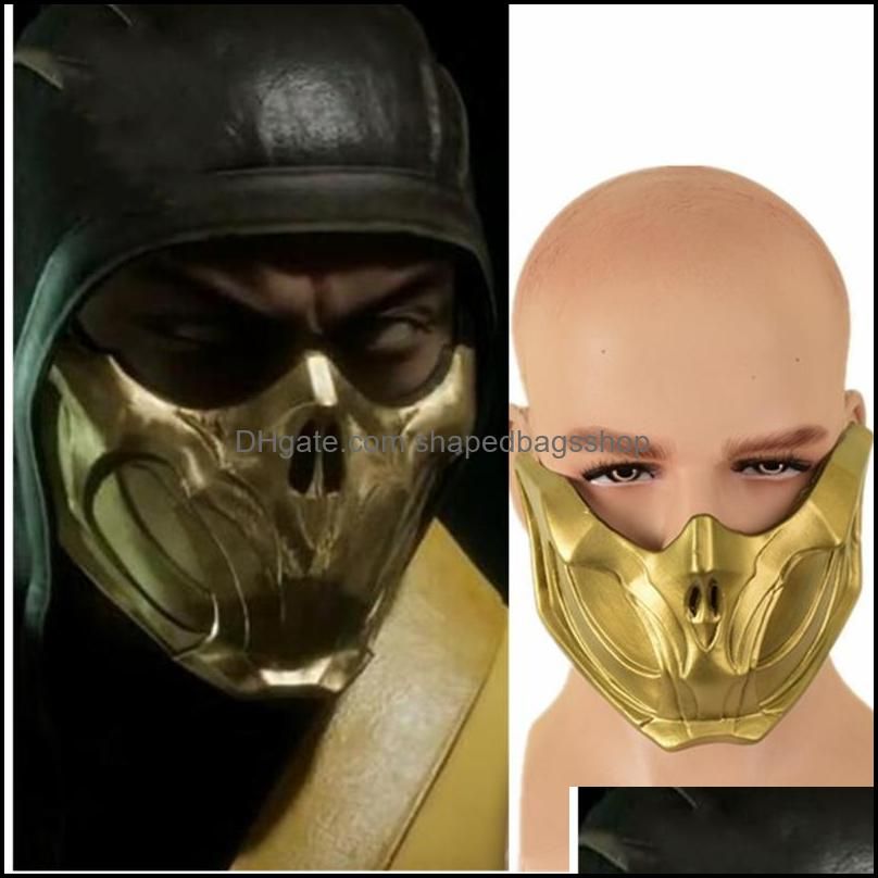Scorpion Mortal Kombat Face Without Mask