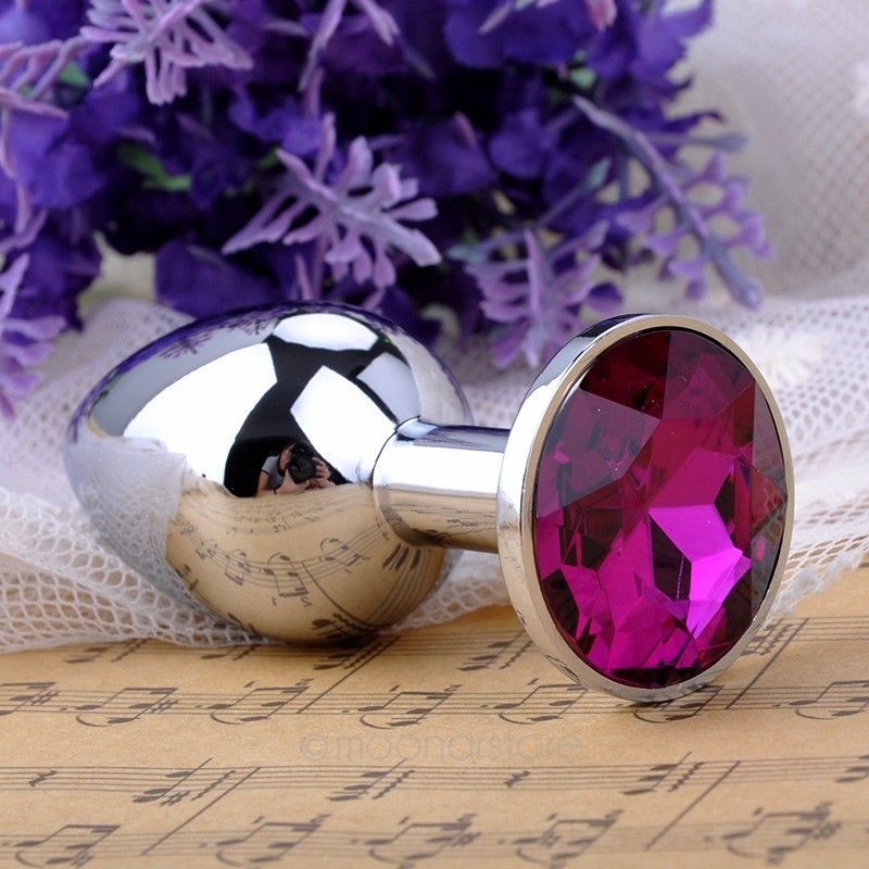 Small Size Mini Butt Anal Plug Toys Alloy Crystal Jewelry Sex Toys