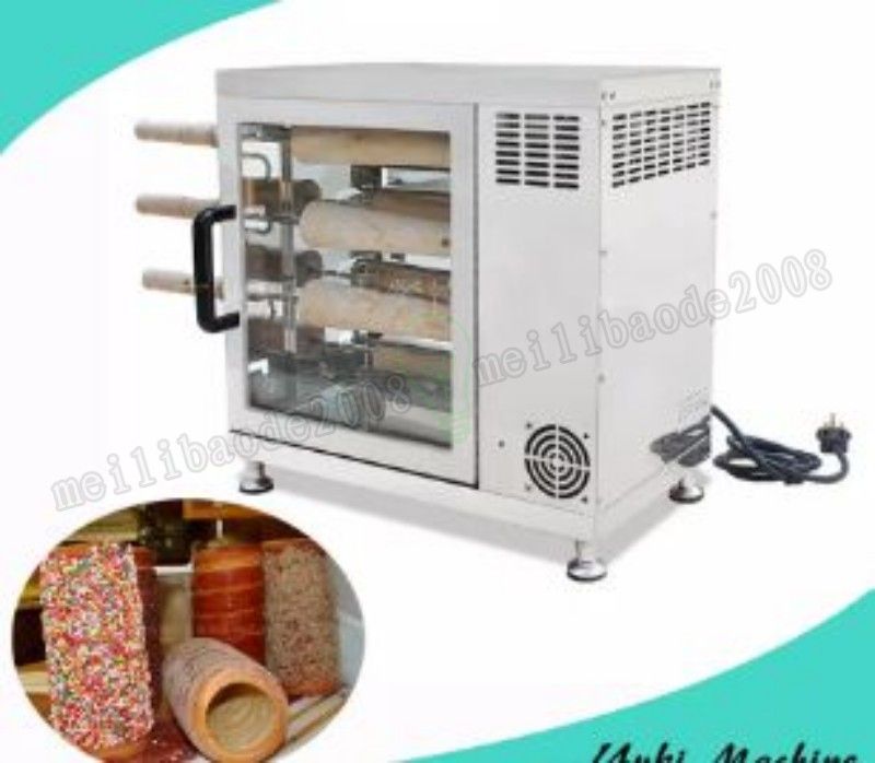 2021 Chimney Cake Roll Machine Automatic Roast Bread Roll Machine ...