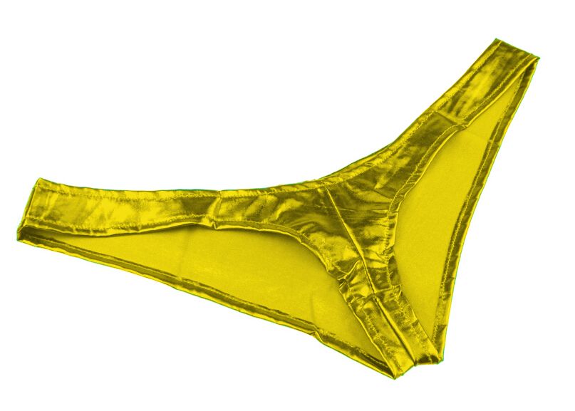 2021 Luxury Women Sexy Metallic Lingerie Panties G String Micro Thong ...