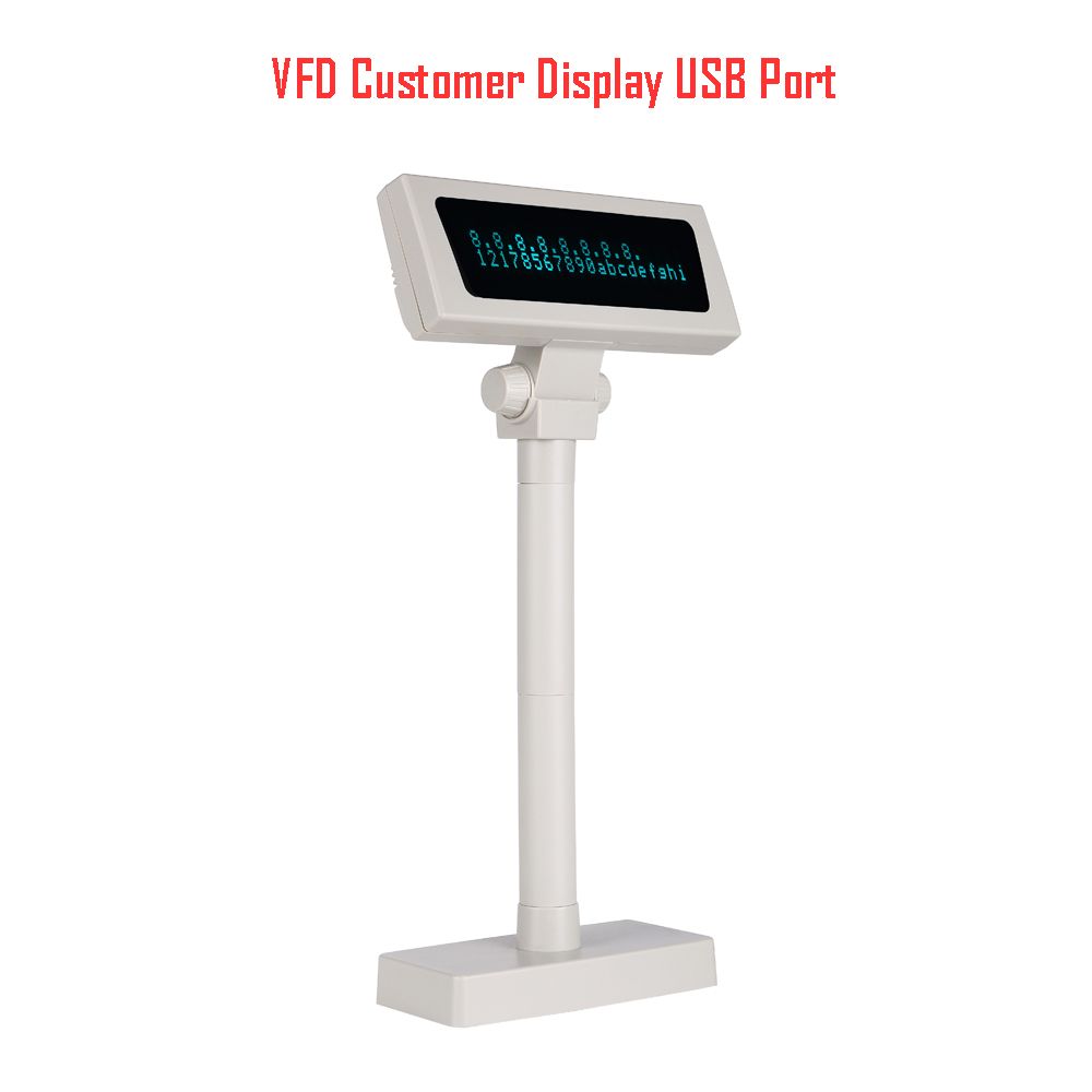 Best And Cheapest Pole Displays VFD220 VFD 20*2 Lines POS Customer ...