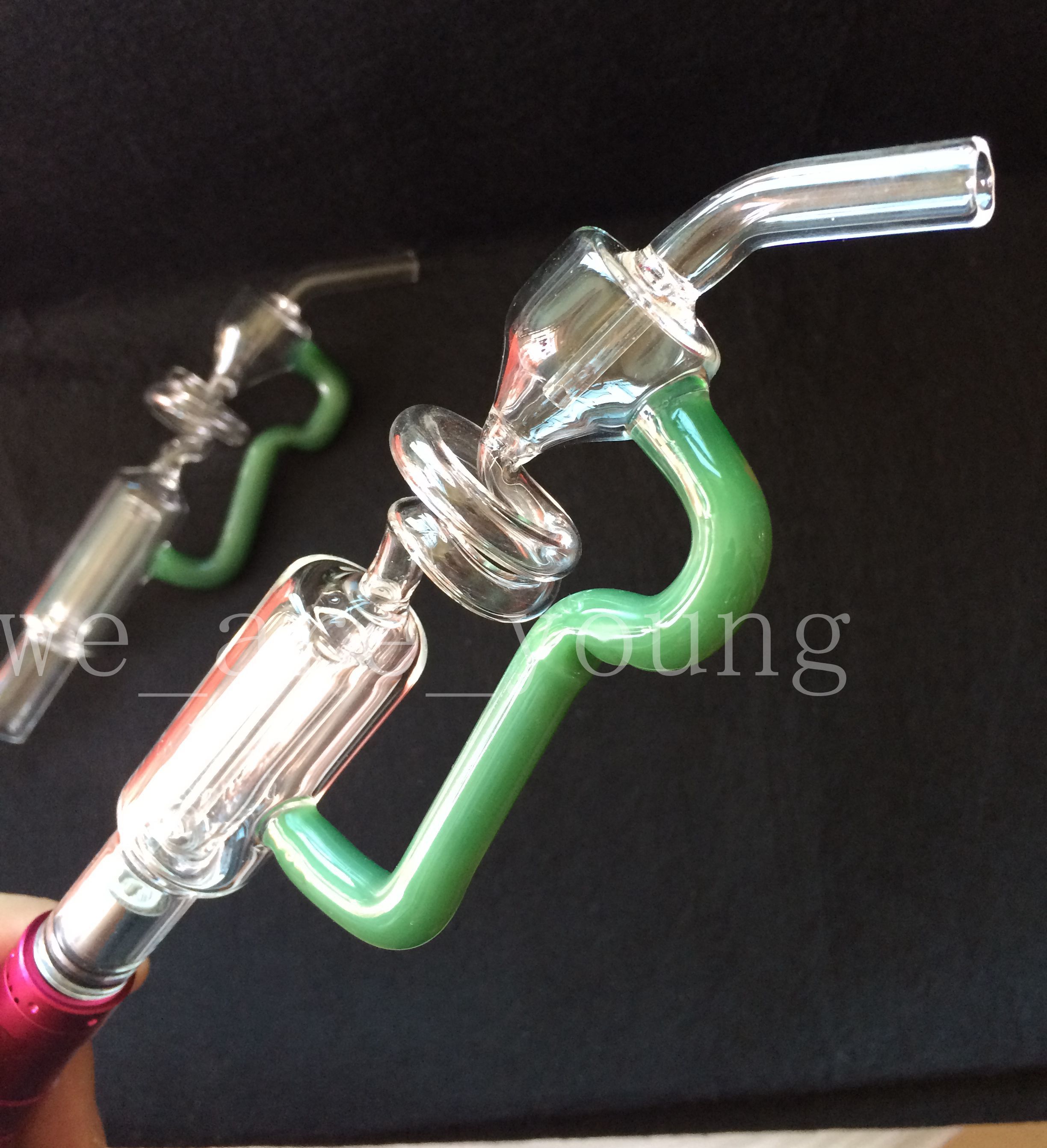 Best New Arrival No Spill Glass Water Atomizer Mini Glass Bong Water ...