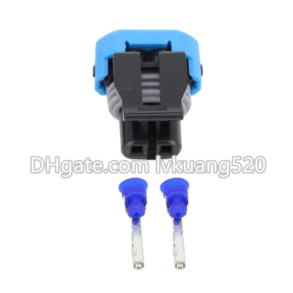 5 Juegos 2 Pines Enchufes De Sensor De Temperatura Exterior Conectores Automotrices Conectores ...