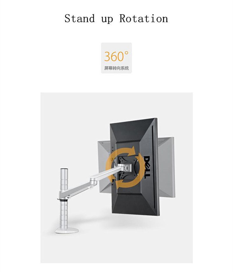 Wholesale Vesa Desktop Mount 27 Inch Lcd Monitor Stand Adjustable ...