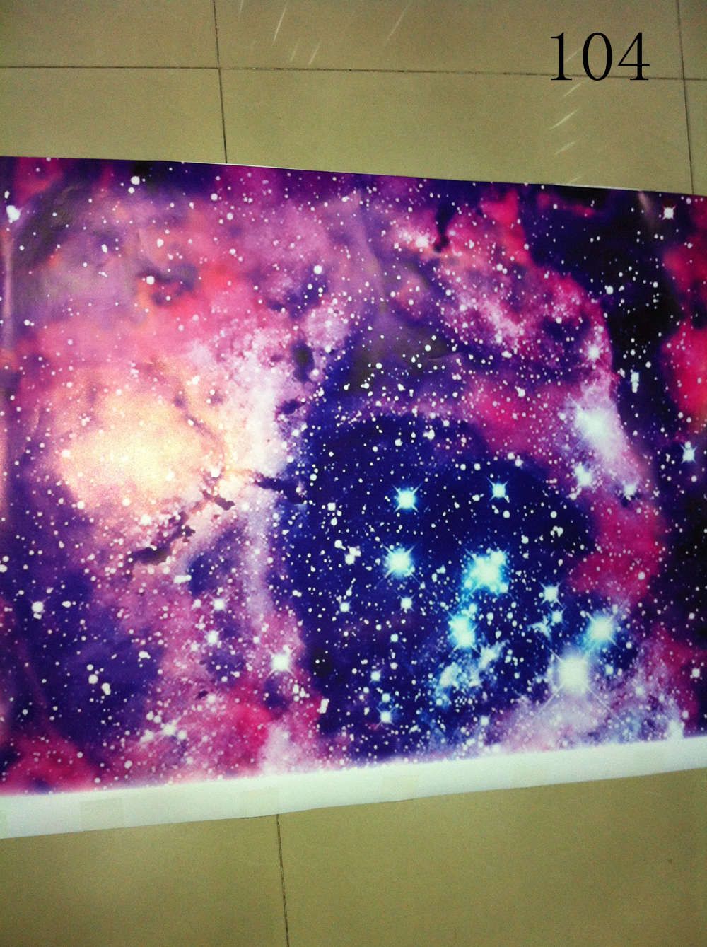 Glossy & Matte Galaxy Stickerbomb Starry Sky Vinyl Car Wrap Sticker ...