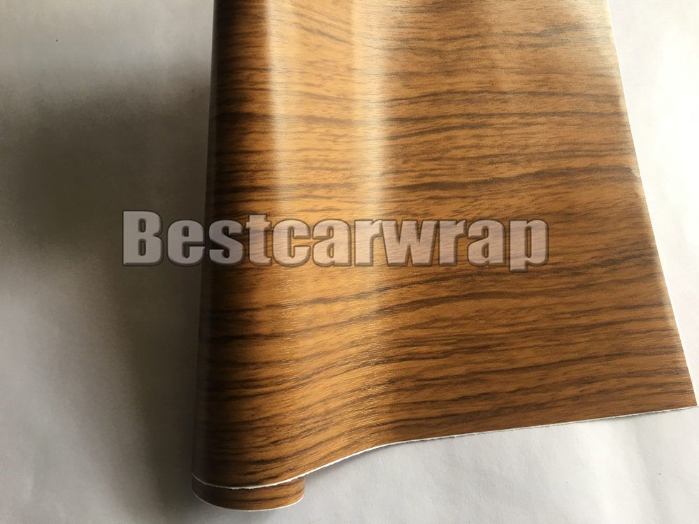 Various Color Wood Grain Vinyl Wrap With Air Bubble Free For Car ...