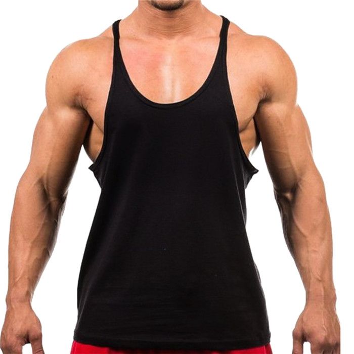 2020 New Arrivals Mens Vest Thin Strap Training Tank Tops Bodybuilding