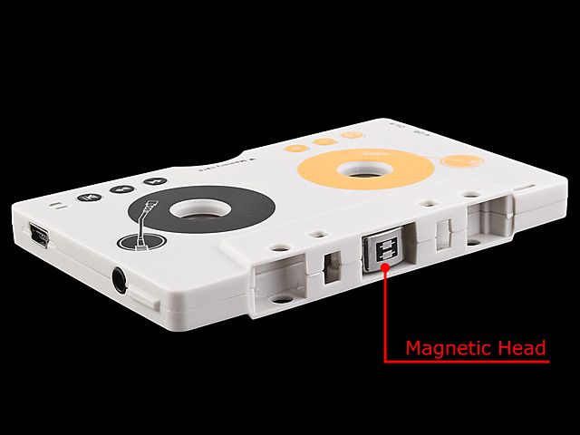 Retro Car Telecontrol Tape Audio Cassette SD MMC Memory Card MP3 Player ...