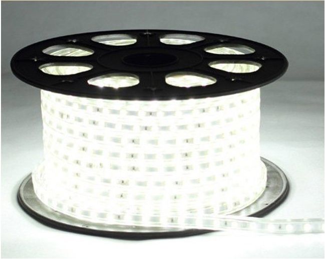 110V 220V LED Strip 5050 50m 100m IP67 Waterproof RGB Dual Color Rope ...