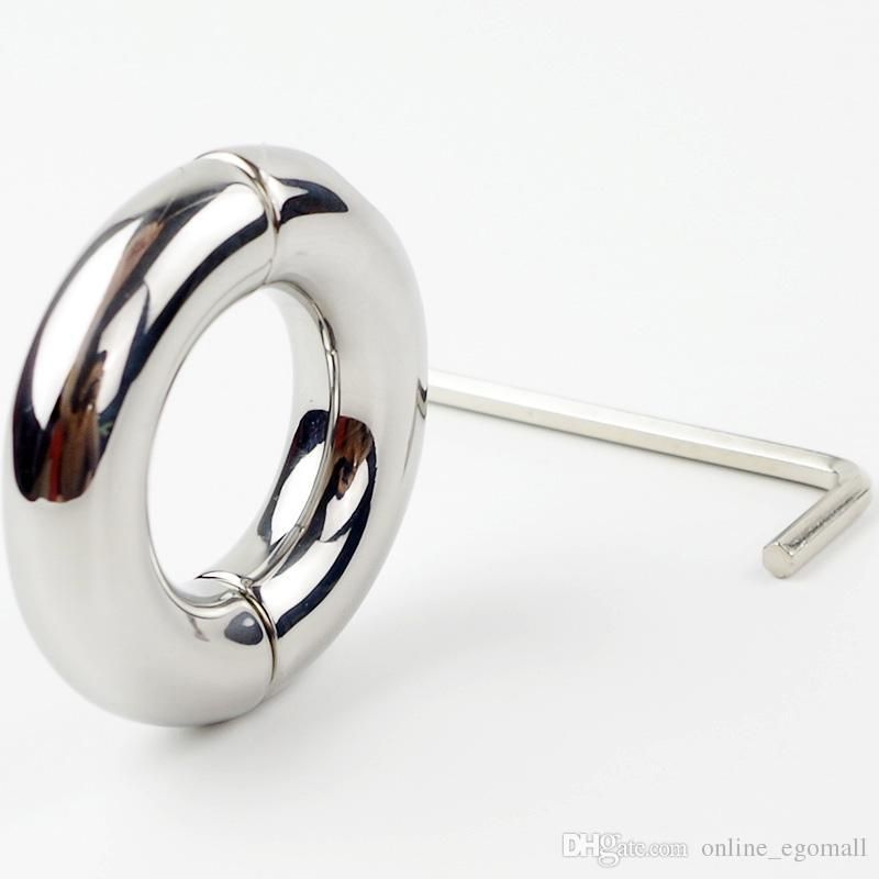 2016 Hot Stainless Steel Penis Cock Ring Glans Penis Stretch Sex Ring