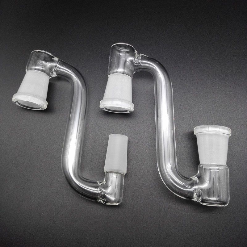 2021 New Glass Drop Down Adapter 14mm 18mm Male Female Glass Dropdown ...