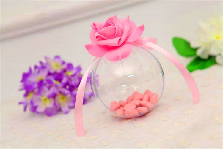 Christmas Decorations Openable Transparent Plastic Christmas Ball ...