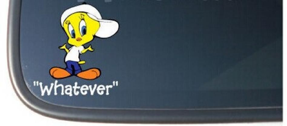 2021 Tweety WHATEVER /Decal Vinyl Car I Pad Laptop Phone Window ...